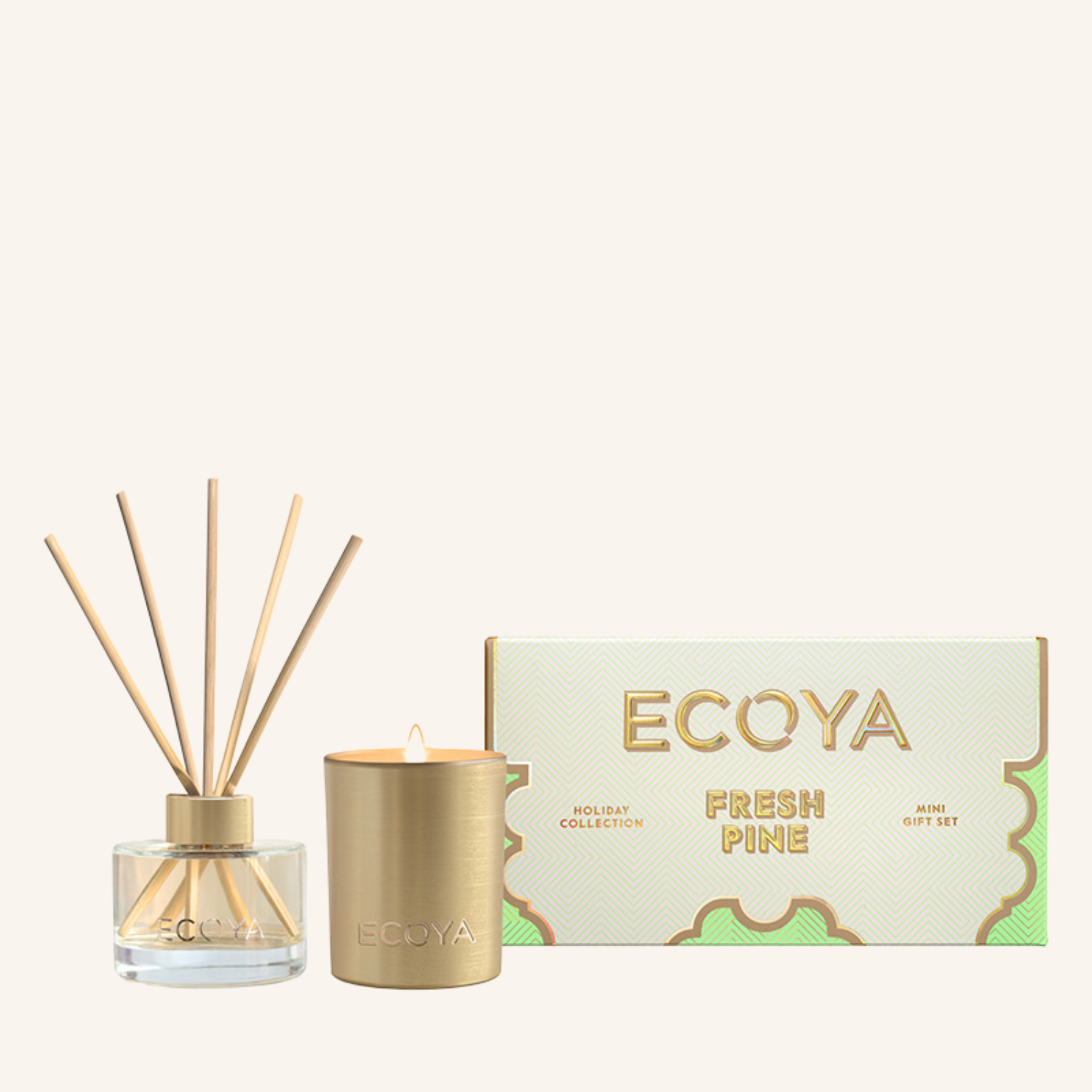 Holiday Mini Gift Set Fresh Pine | Ecoya – Nerridah & Ross