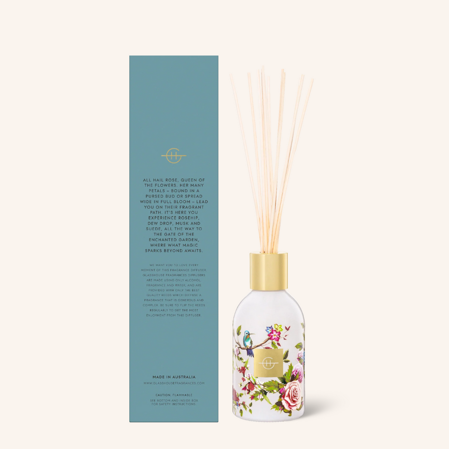 Enchanted Garden 250ml Diffuser | Glasshouse – Nerridah & Ross