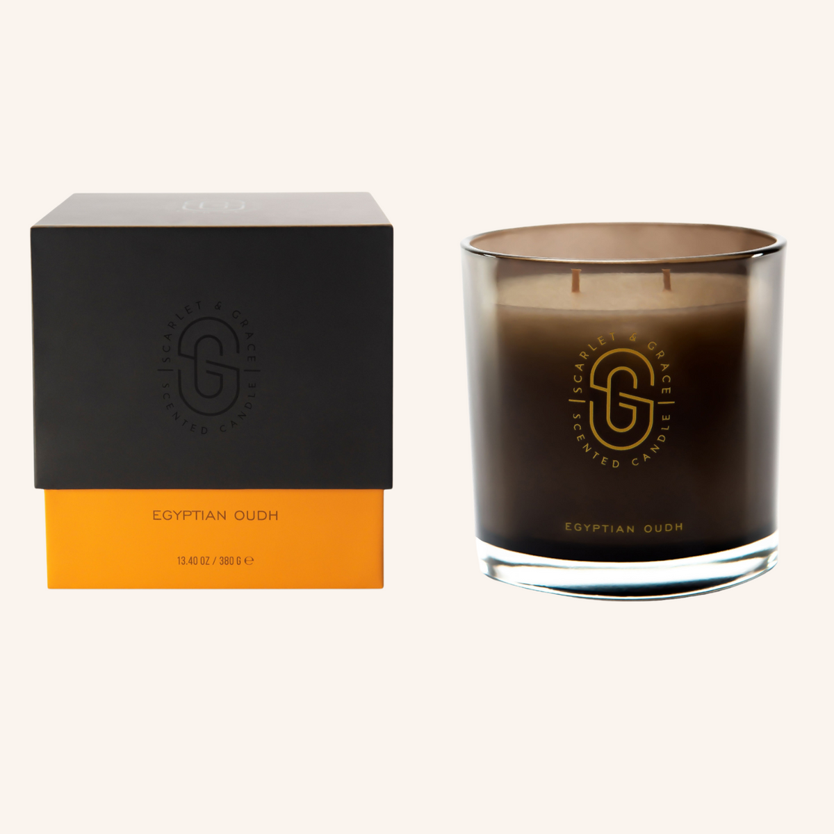 Egyptian Oud 380g Candle | Scarlet & Grace – Nerridah & Ross