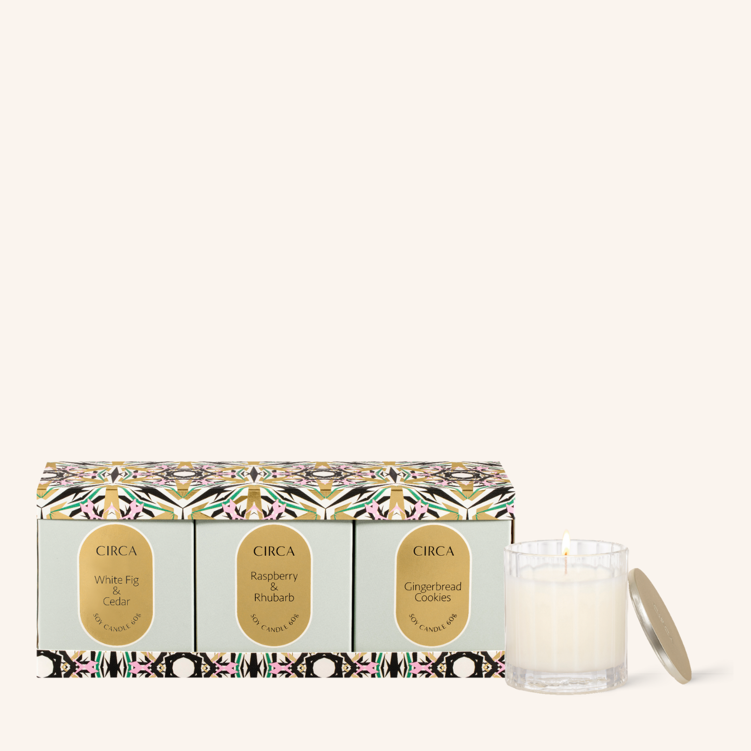 Mini Trio Christmas Candle Set | Circa – Nerridah & Ross