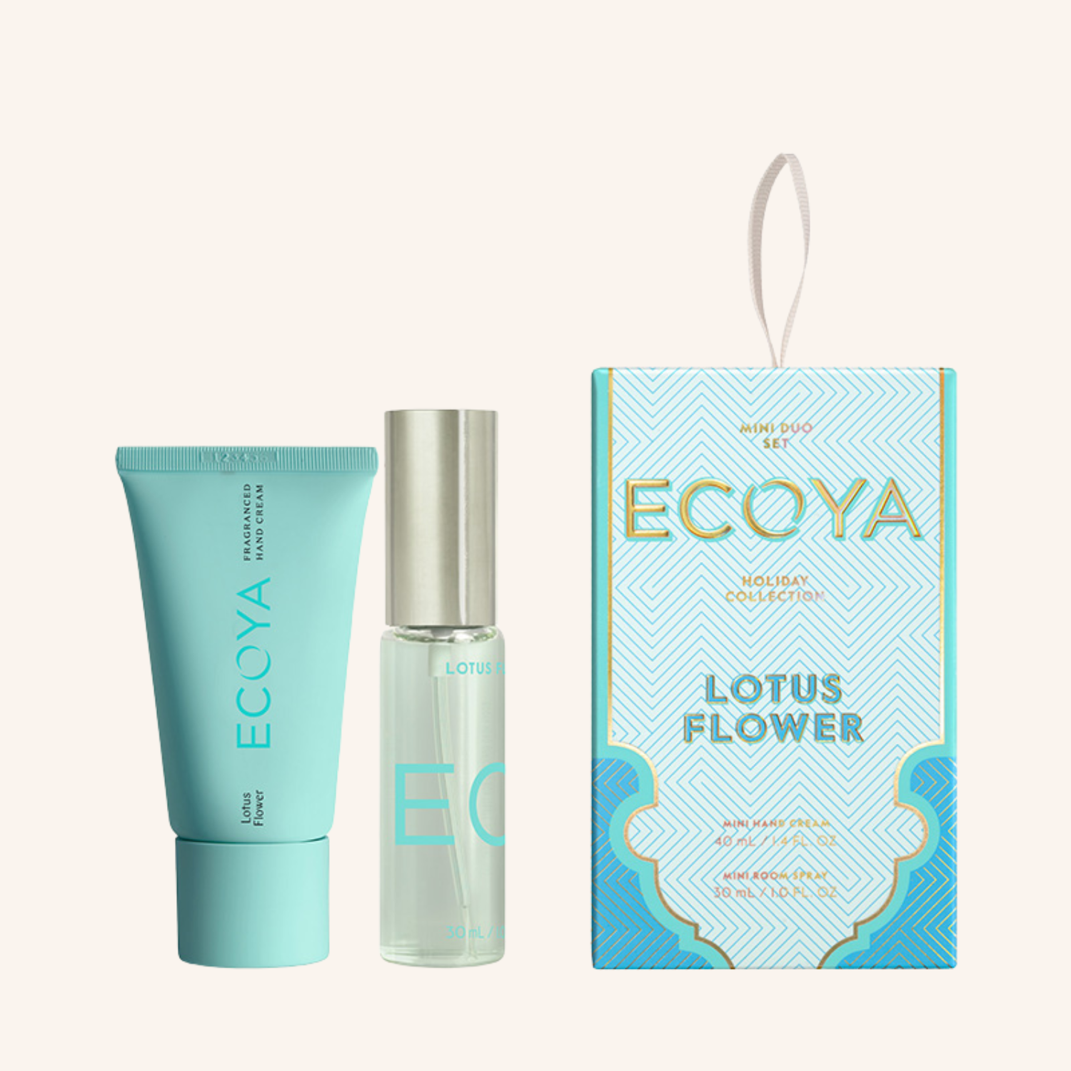 Holiday: Mini Duo Set Lotus Flower | Ecoya – Nerridah & Ross