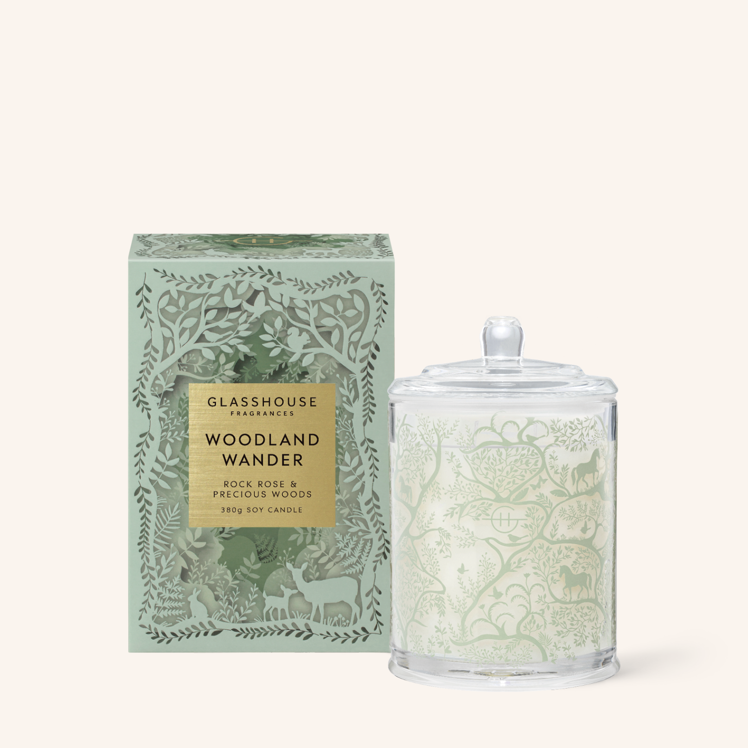 Woodland Wander Limited Edition 380G Candle | Glasshouse – Nerridah & Ross