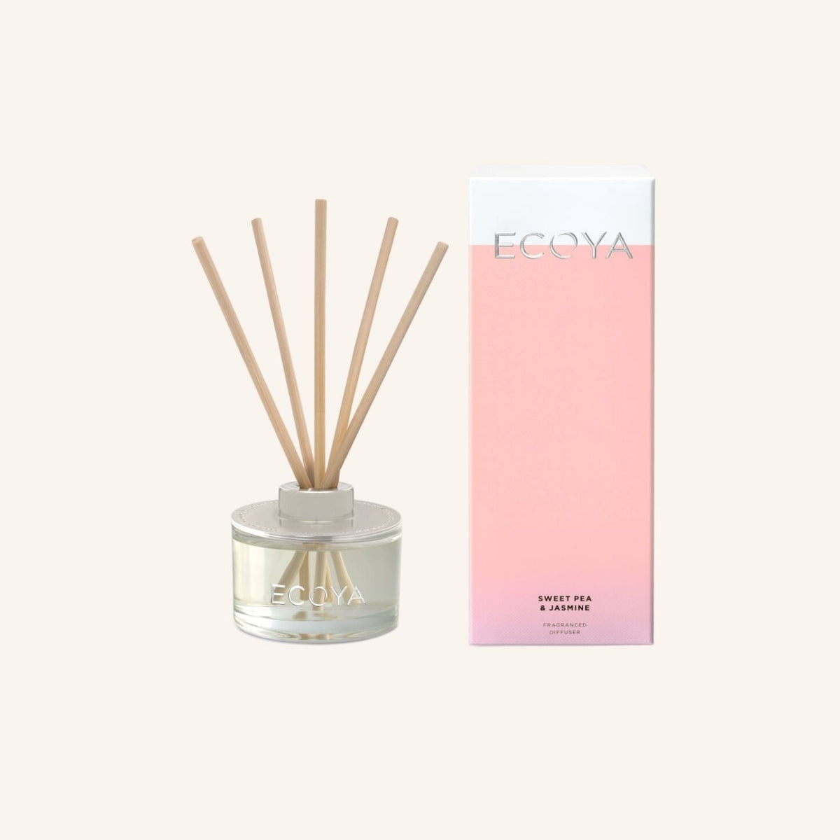 Sweet Pea & Jasmine Mini Diffuser | Ecoya – Nerridah & Ross